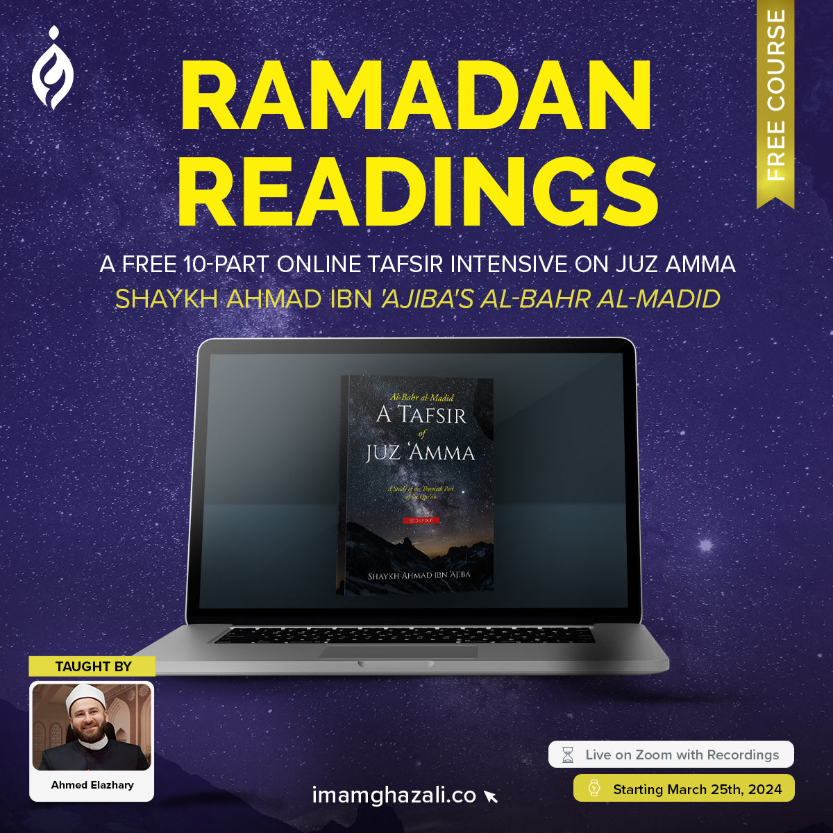 Ramadan Readings: Al-Bahr al-Madid: Juz 'Amma - eBook & Course Bundle – Imam Ghazali Publishing